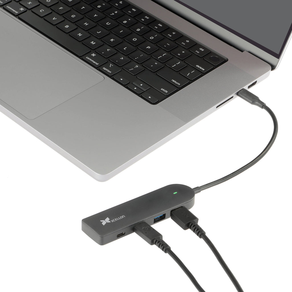 Buy in India Xcellon 4-Port Slim USB 3.2 Gen 1 Type-C and Type-A Hub ...