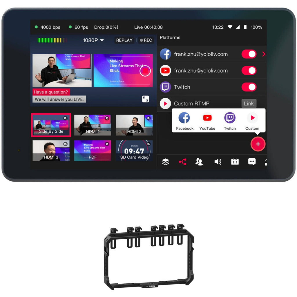 Buy in India YoloLiv YoloBox Pro All-in-One Multi-Camera Switching and ...
