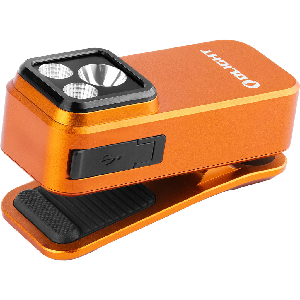 Buy in India Olight Oclip Rechargeable Clip-On Light (Orange) – Tanotis