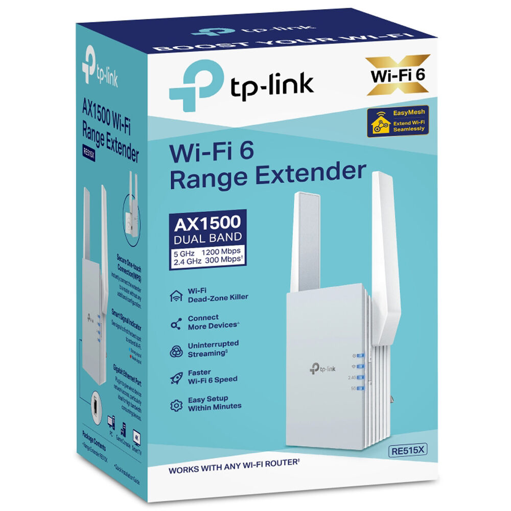 Buy in India TP-Link RE515X AX1500 Wireless Dual-Band Wi-Fi 6 Range ...