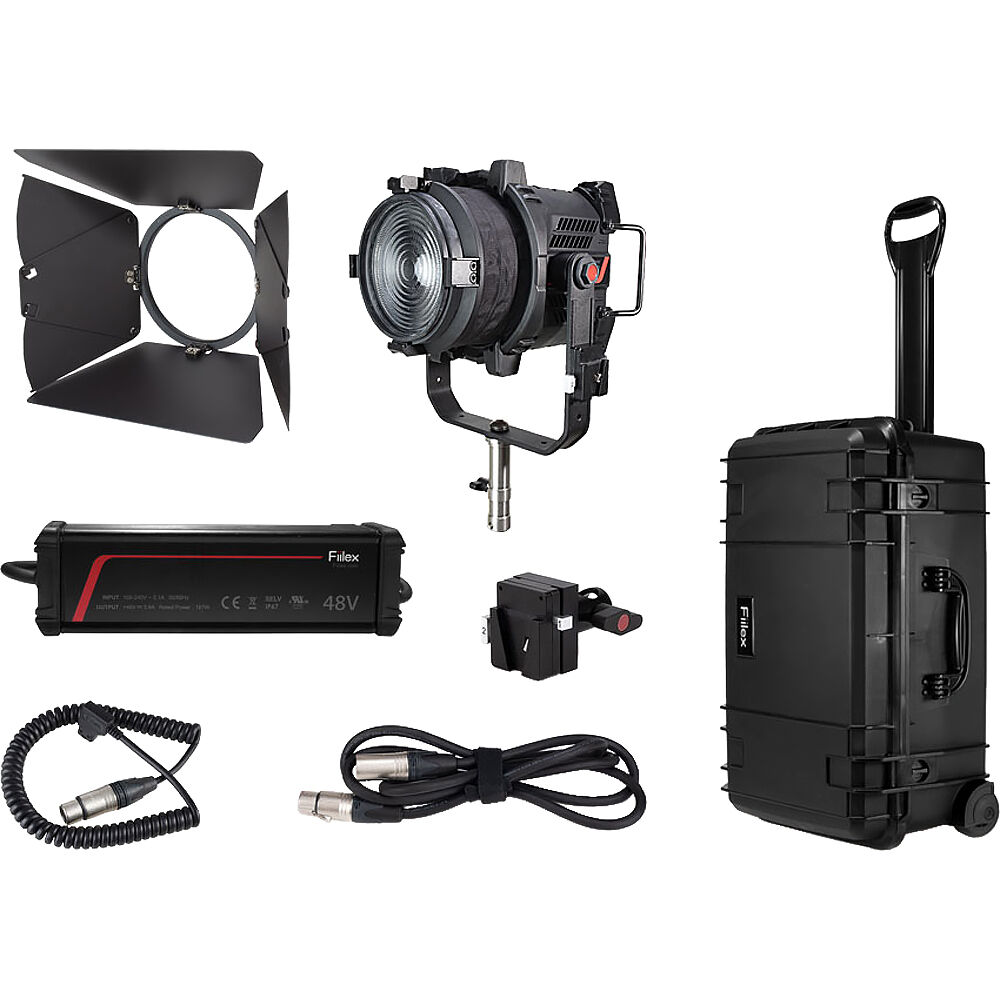 Buy in India Fiilex Q5 Color Cinematic RGBW Fresnel Light (K1 Kit ...