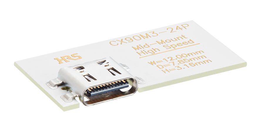Buy in India HIROSE / HRS CX90M3-24P USB Connector, USB Type C, USB 3.2 ...