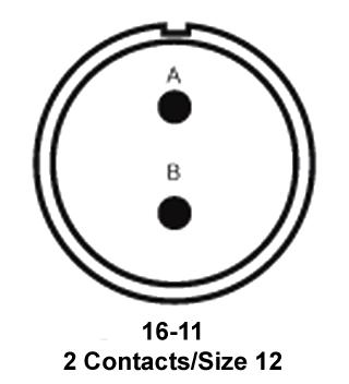 Buy in India ITT CANNON MS3102R16-11PW Circular Connector, MIL-DTL-5015 ...