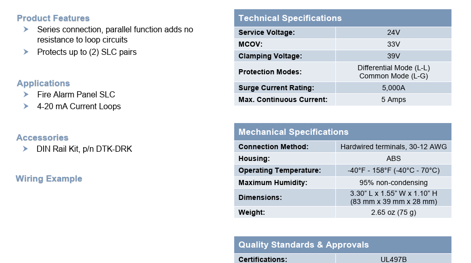Buy in India DITEK DTK-2LVLPLV Low-Voltage Surge Protector – Tanotis
