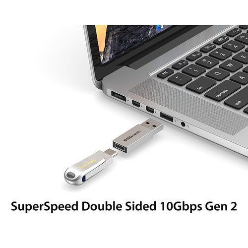 Buy in India EZQuest Superspeed Gen 2 Double Sided USB-C Female to USB ...