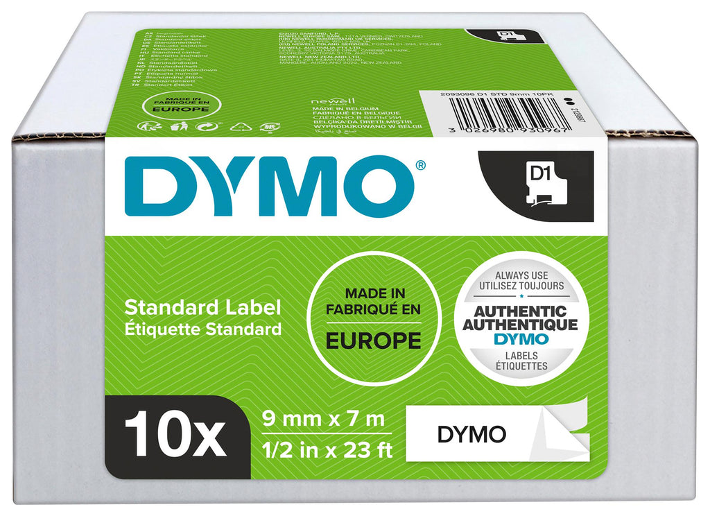 Buy Buy DYMO 2093096 Label Printer Tape , Thermal Transfer, Polyester ...