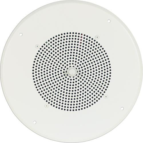 Ceiling Speaker Assembly with S86 8" Cone (Bright White) India – Tanotis