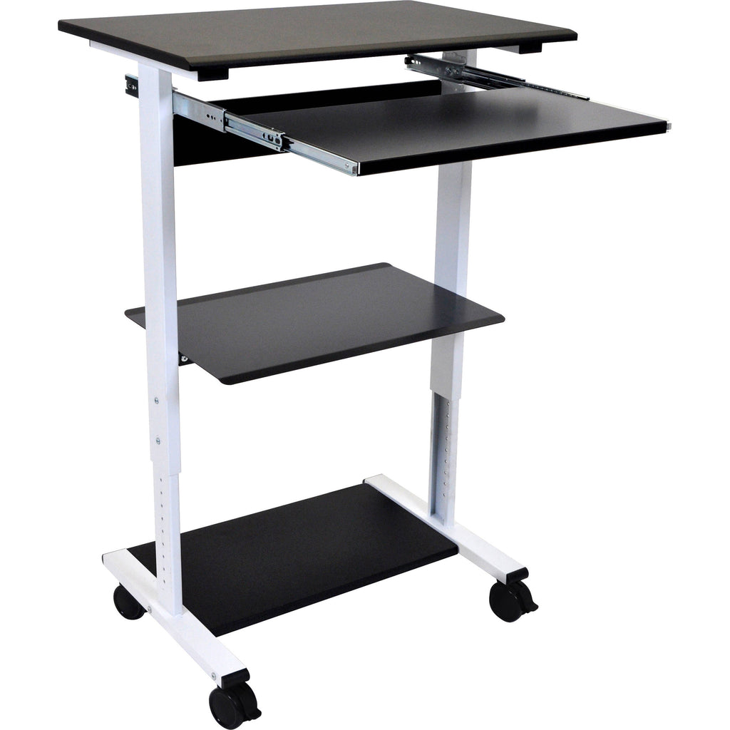 Three-Shelf Adjustable Stand-Up Workstation India – Tanotis