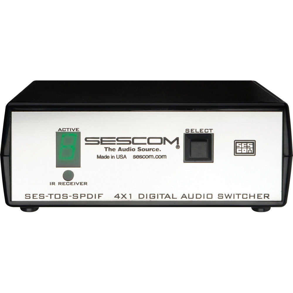 DA4X-RS SPDIF 4x1 Digital Audio Switcher with RS-232 Control India ...